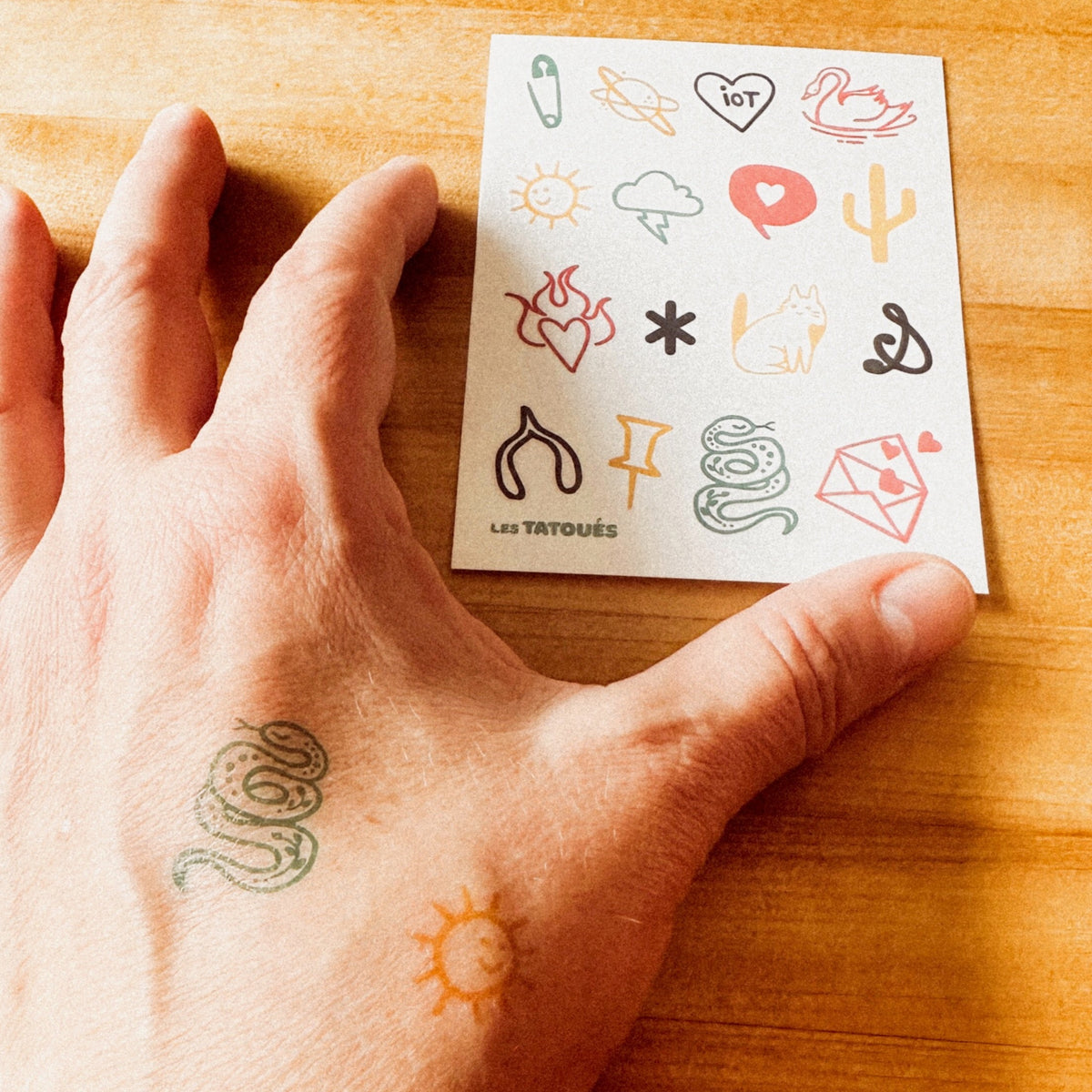 Mini doodles - Temporary tattoo – Les Tatoués